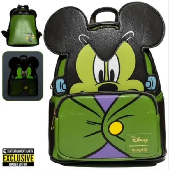 Disney | Bags | Loungefly Disney Mickey Mouse Frankenstein Cosplay Mini ...